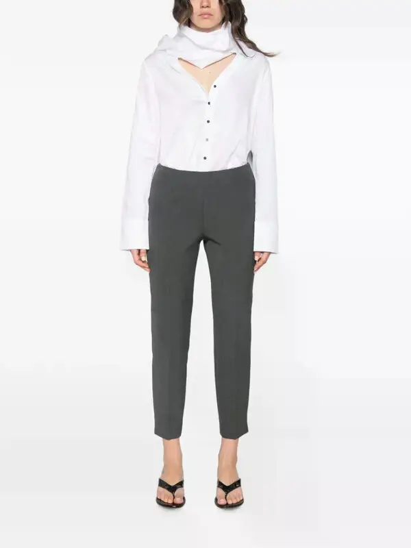 Peserico Split-hem Cropped Trousers