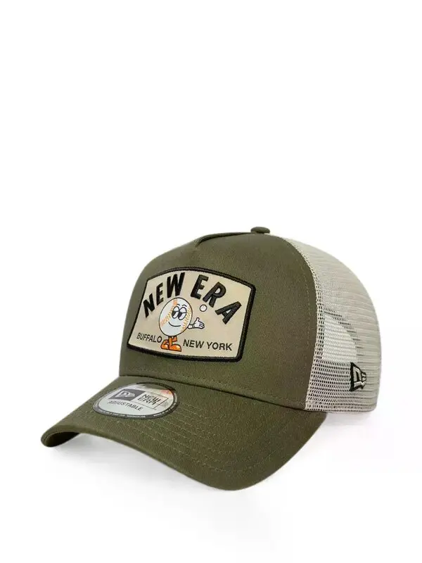 New Era Summer Patch 9forty A-frame Logo-patch Mesh-panel Trucker Hat