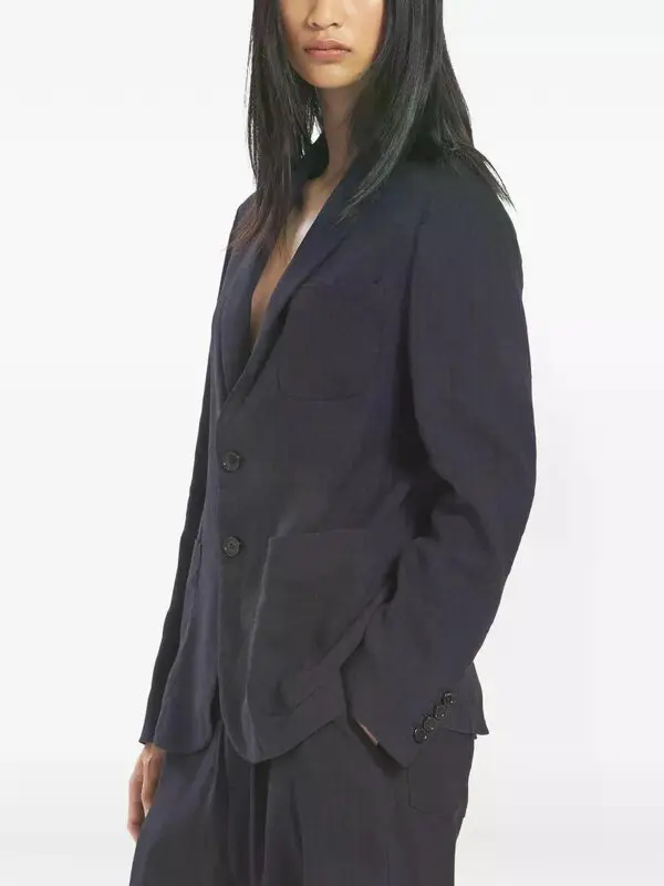 Barena Venezia Sila Herringbone Single-breasted Blazer