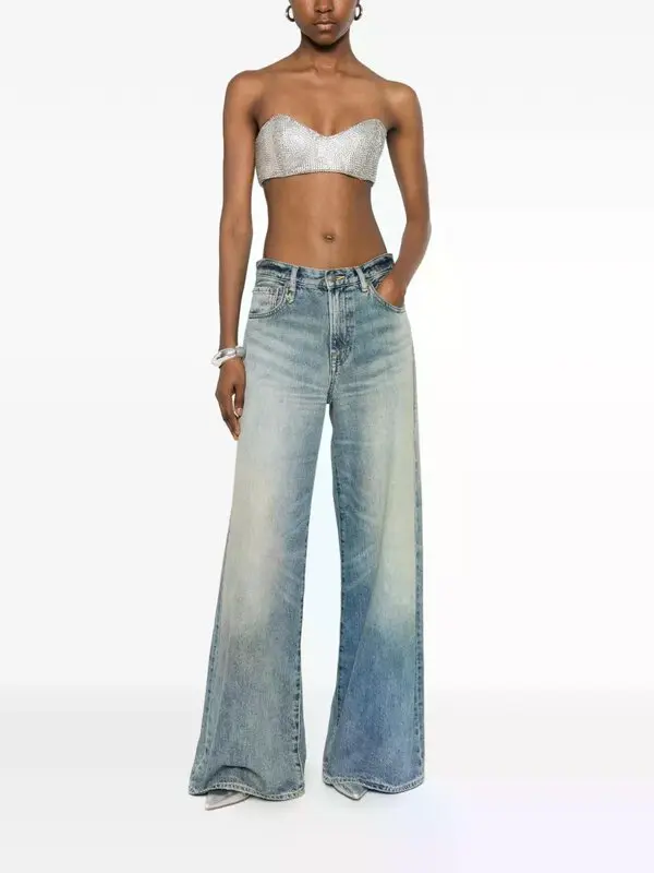 Giuseppe Di Morabito Crystal-embellished Top