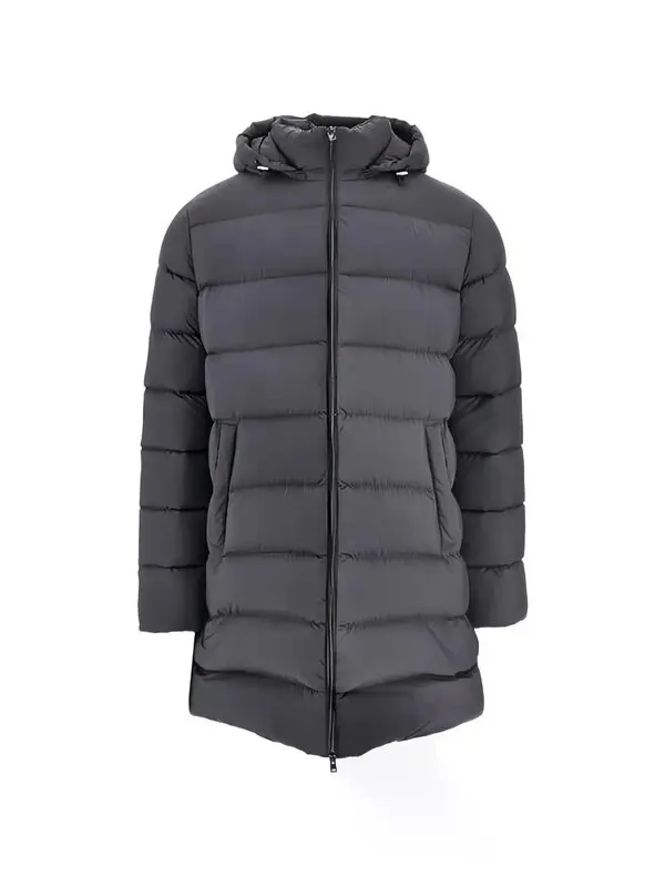 Herno Padded Hooded Parka - Grey