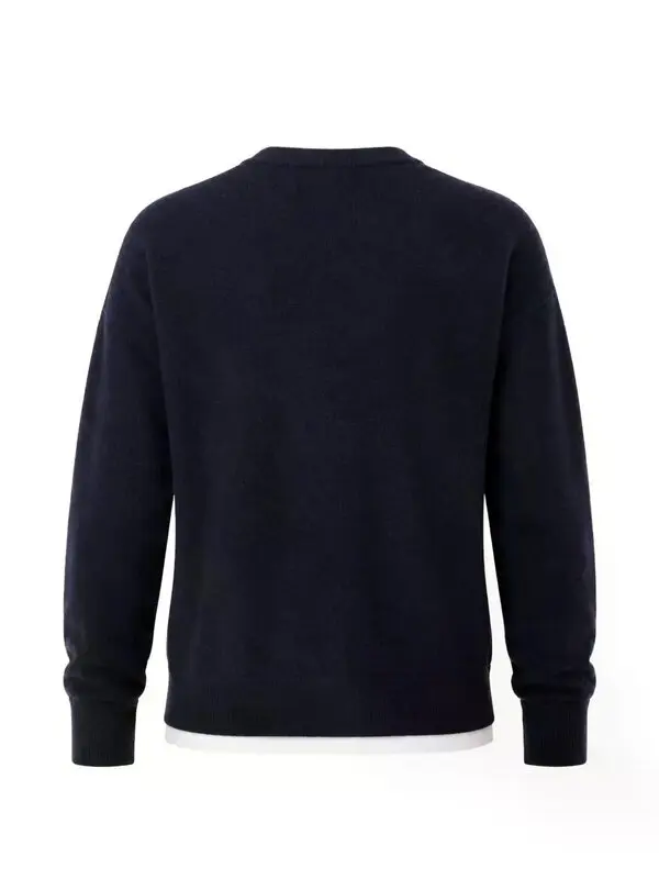 Officine Générale Misa Crew-neck Sweater - Blue