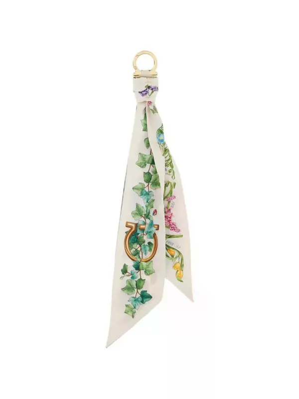 FERRAGAMO Silk Keyholder
