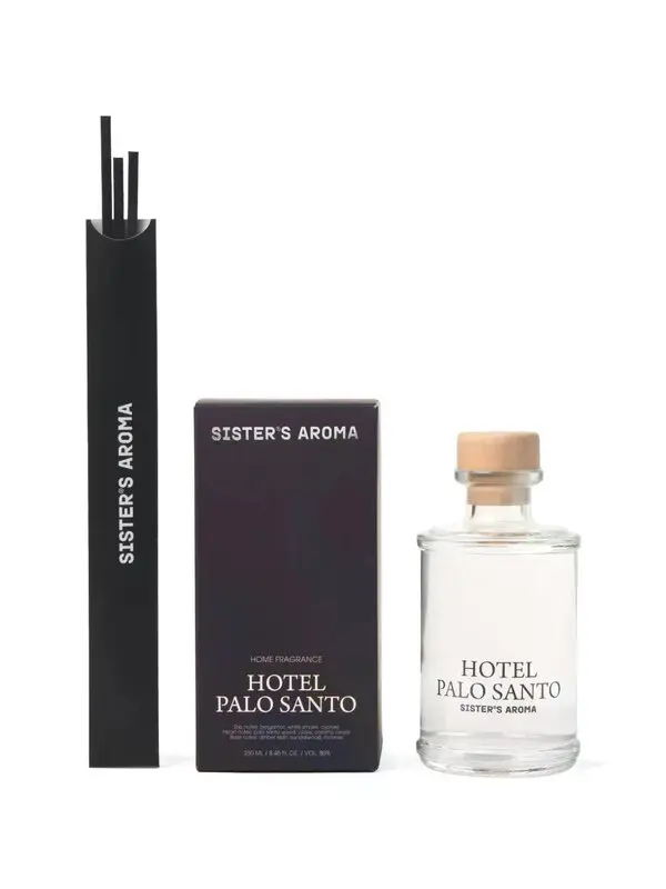 SISTER’S AROMA Hotel Palo Santo Reed Diffuser - White