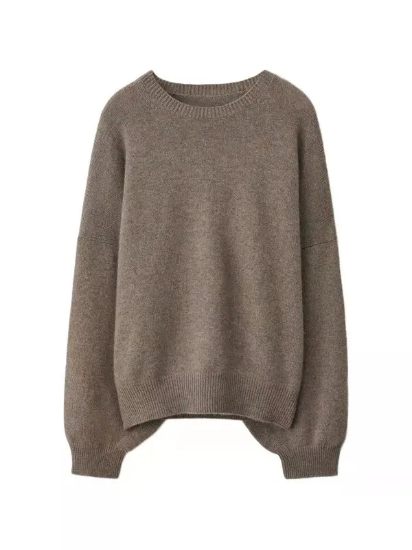LISA YANG Veira Fine-knit Cashmere Sweater - Brown