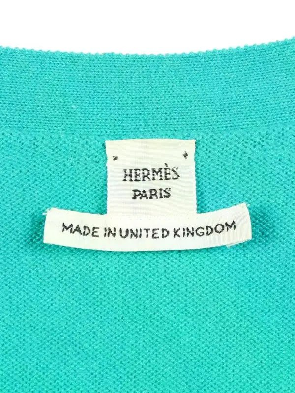 Hermès 2010s V-neck Cashmere Cardigan