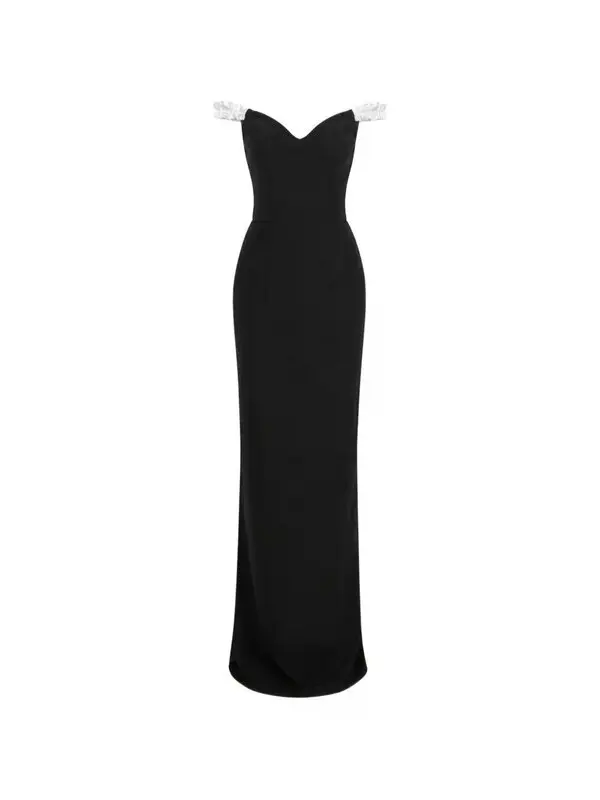 ROSERRY Off-shoulder Ruffled Dress