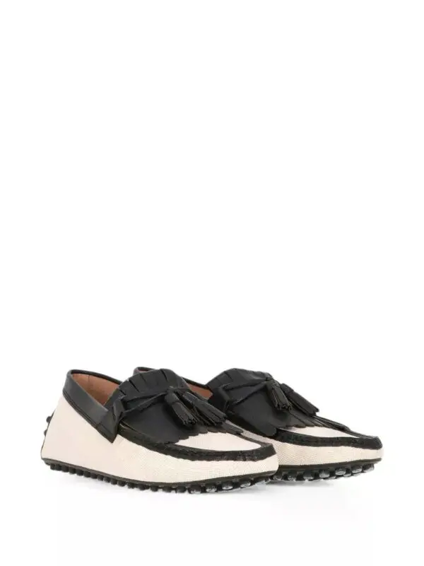 TOD'S Fringed Tassel Detail Loafers