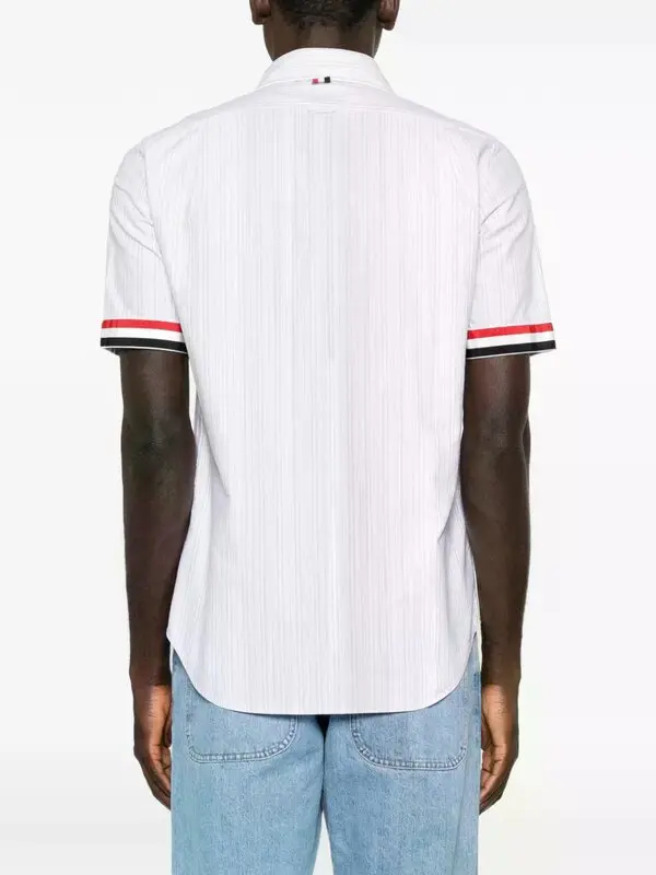 Thom Browne Striped Short-sleeve Shirt