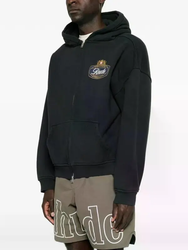 Rhude Zip-up Hoodie