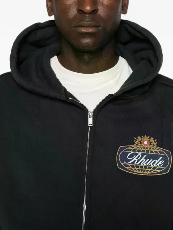 Rhude Zip-up Hoodie