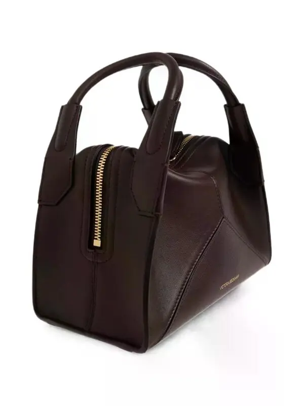 Victoria Beckham Mini Plié Leather Tote Bag