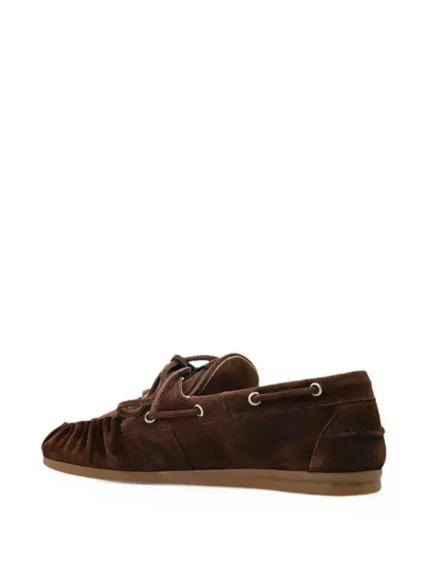 ALOHAS Rowan Lace-up Loafers - Brown