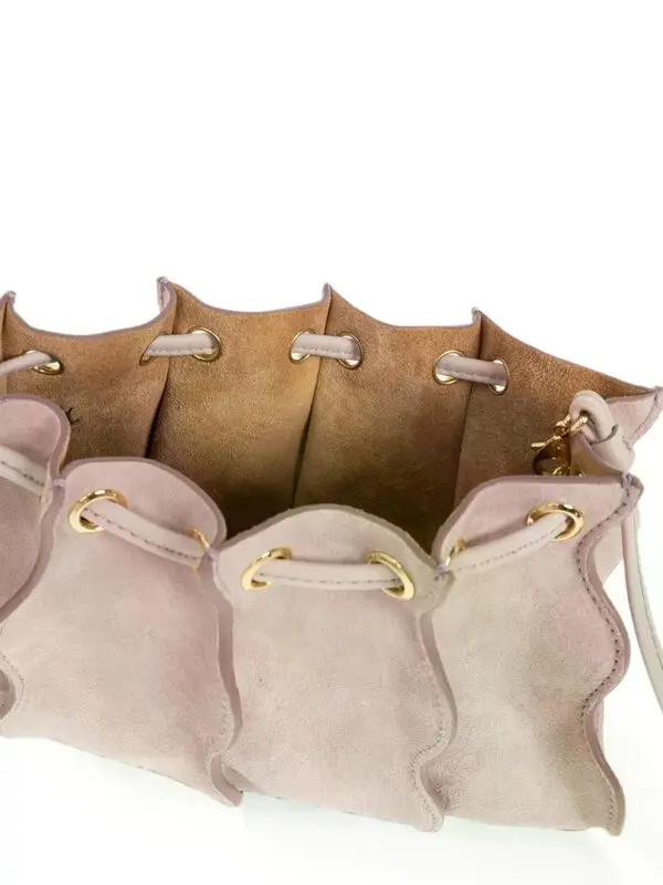 Ulla Johnson Small Adria Wavy Bucket Bag
