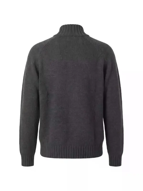 Altea Ribbed-knit Button-up Cardigan