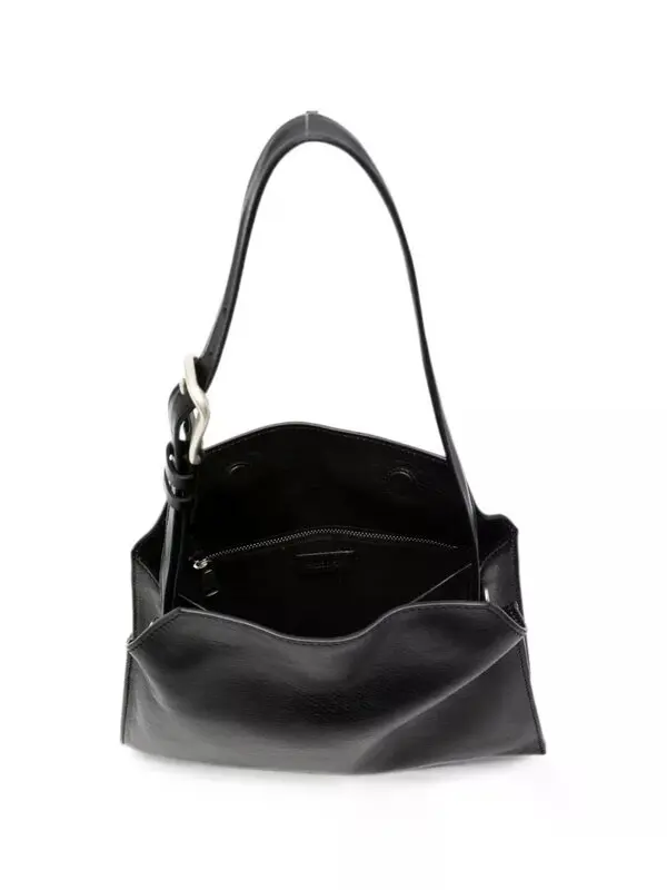 Orciani Small Trinity Soft Buckle-detail Logo-lettering Tote Bag