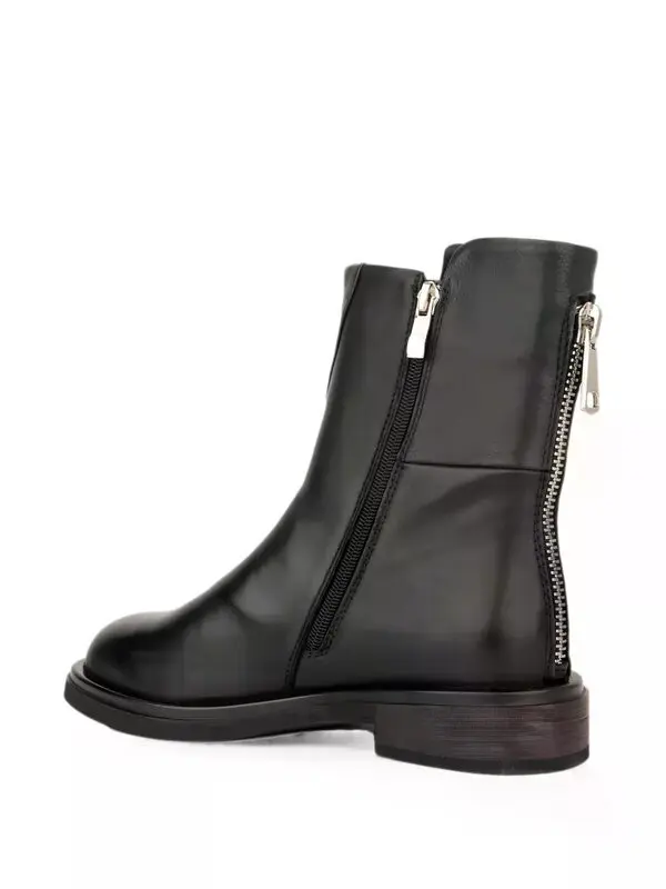 LINDA BAUMANN Rear Zip-fastening Ankle Boots