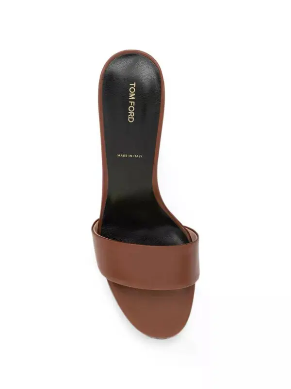 TOM FORD Leather Sandals - Brown