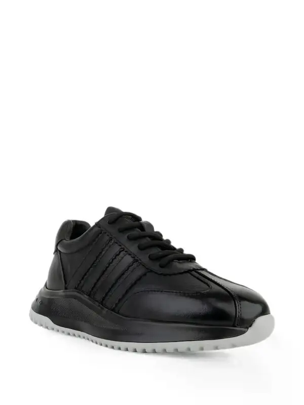 LINDA BAUMANN Panelled Leather Sneakers