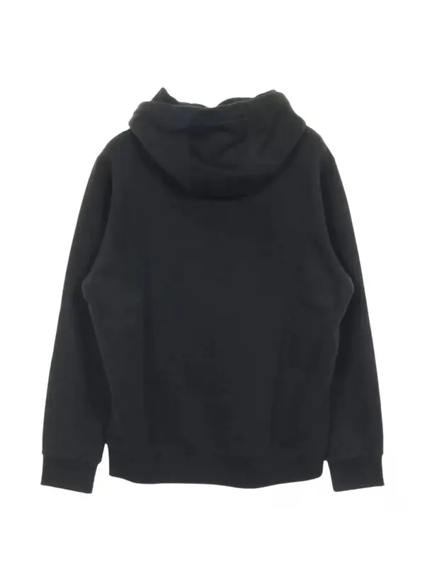 Burberry 2010s Logo Print Hoodie - Black