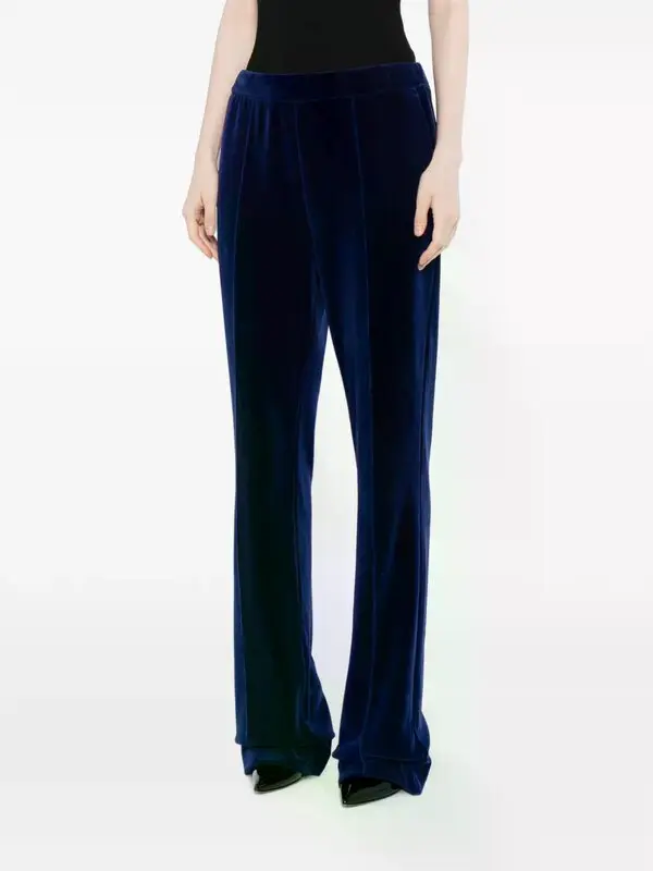 TOM FORD Velour Tonal Tf Embroidered Joggers
