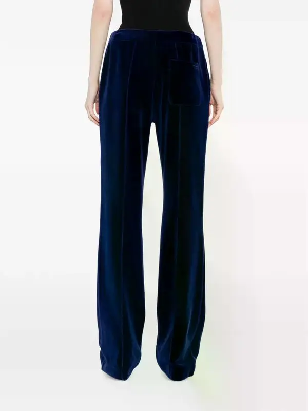 TOM FORD Velour Tonal Tf Embroidered Joggers