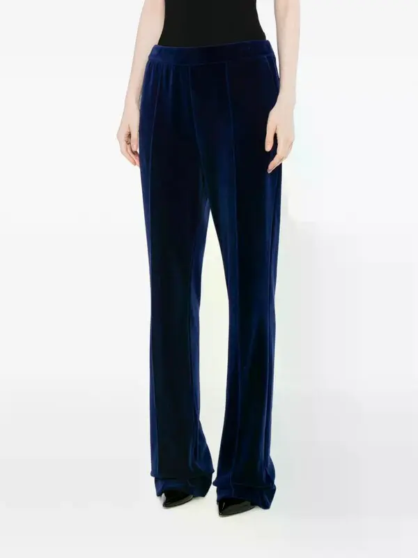 TOM FORD Velour Tonal Tf Embroidered Joggers