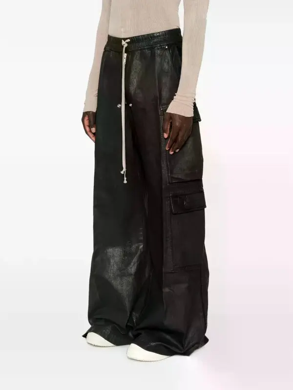 Rick Owens Drawstring-fastening Cargo Pants
