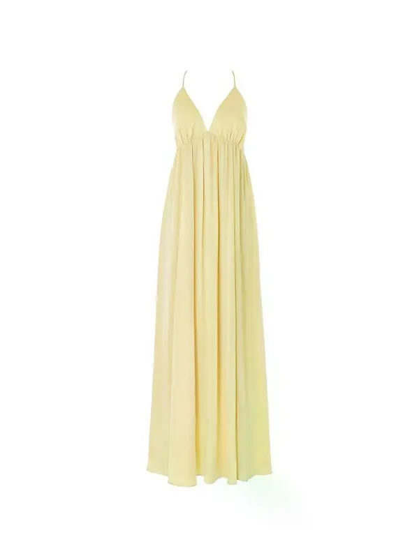 Zimmermann Maxi Dresses Pastel - Yellow