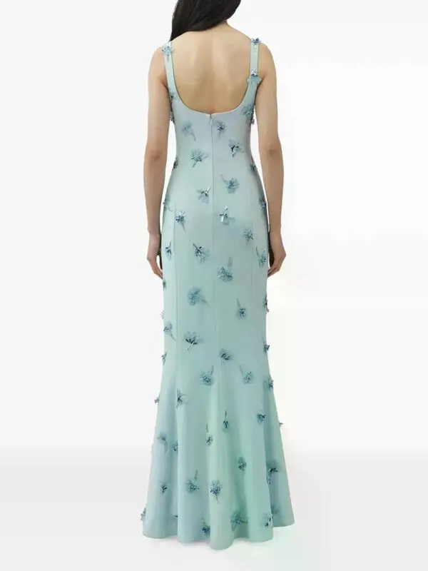 Simkhai Briella Floral-embellished Gown