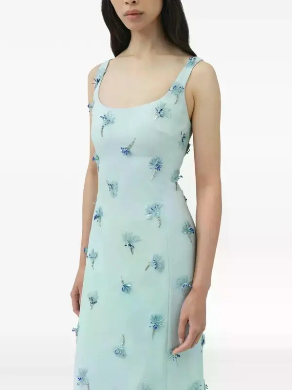 Simkhai Briella Floral-embellished Gown