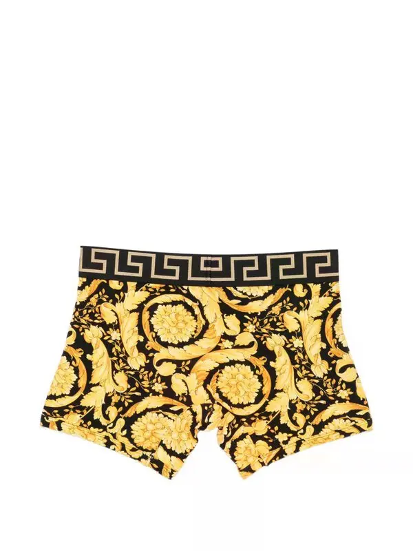 Versace Barocco-print Greca-border Boxers