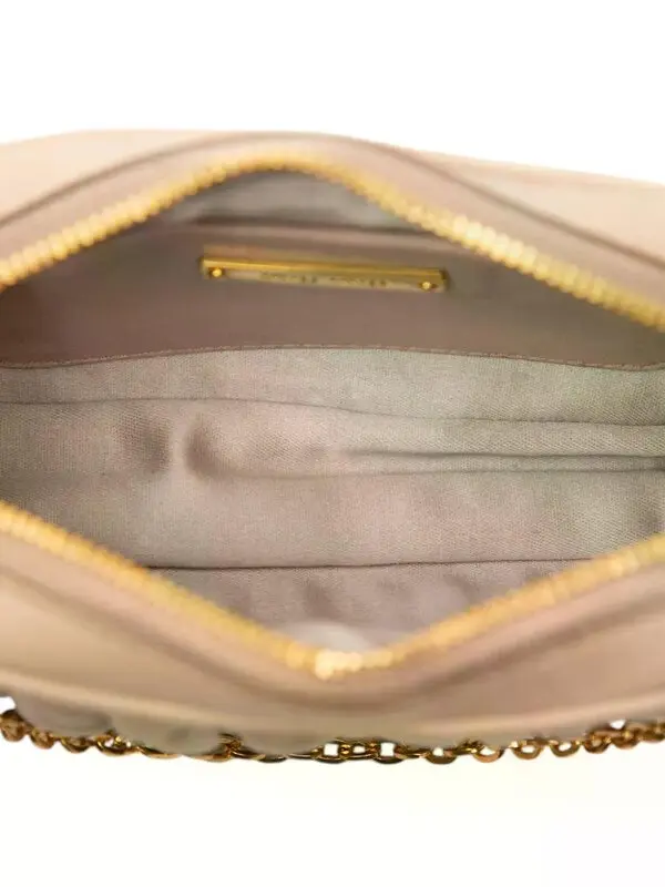 Miu Miu Matelasse Nappa Pouch With Chain Handbag