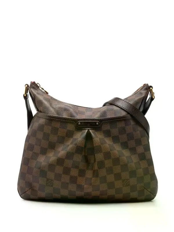 LOUIS VUITTON 2010 Damier Ebene Bloomsbury Pm Crossbody Bag - Brown