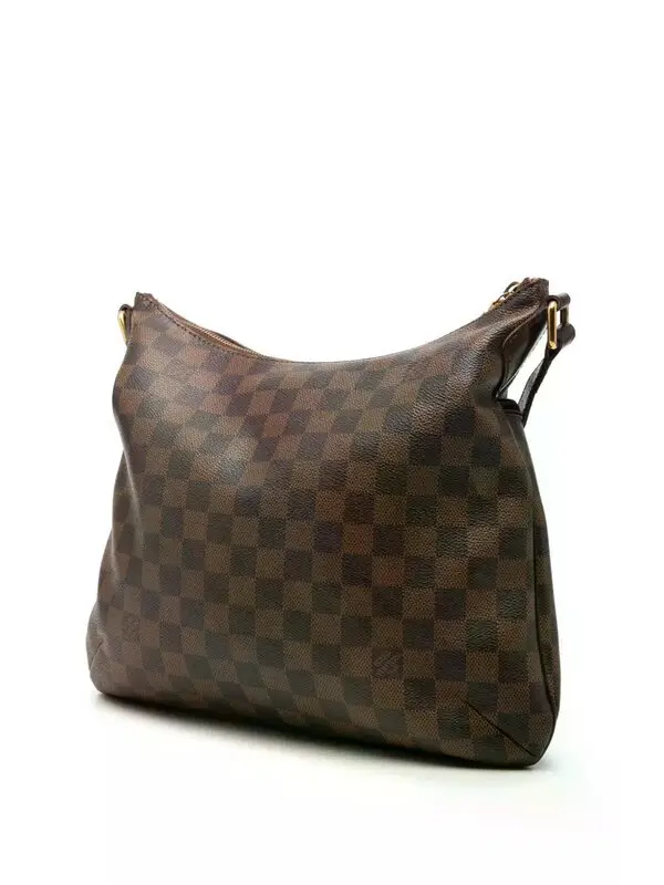 LOUIS VUITTON 2010 Damier Ebene Bloomsbury Pm Crossbody Bag - Brown