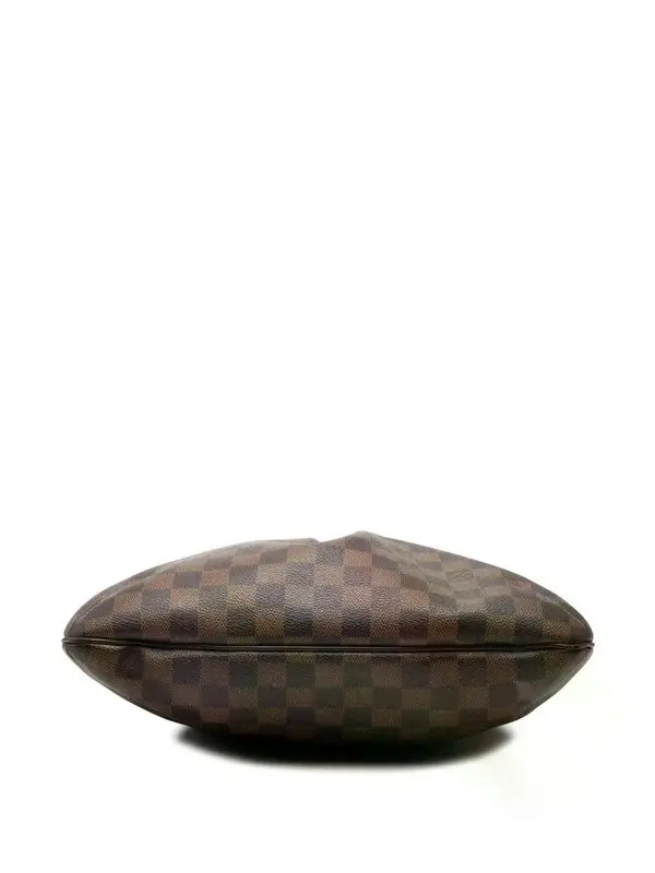 LOUIS VUITTON 2010 Damier Ebene Bloomsbury Pm Crossbody Bag - Brown