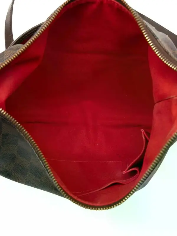 LOUIS VUITTON 2010 Damier Ebene Bloomsbury Pm Crossbody Bag - Brown