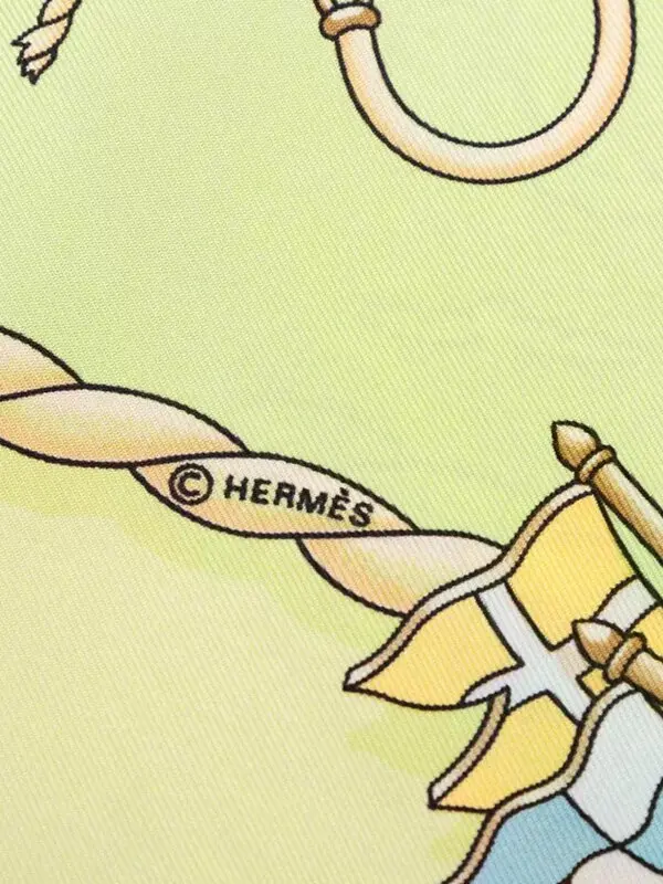Hermès 2000-2026 Railing Silk Scarf 90 Scarves