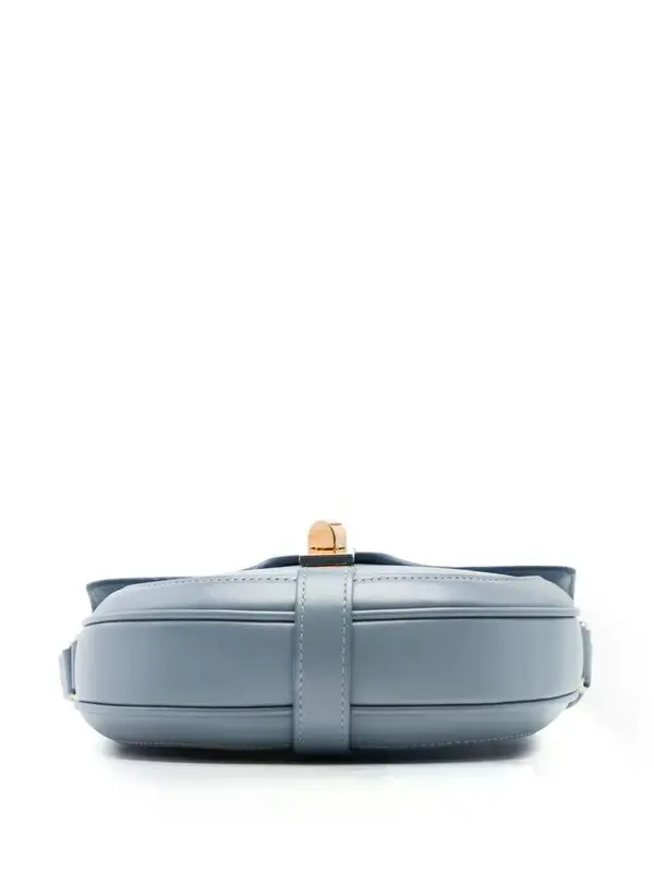 Celine 2020 Small Calfskin Besace 16 Crossbody Bag - Blue