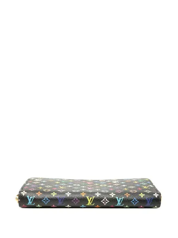 LOUIS VUITTON 2012 Monogram Multicolore Zippy Wallet Long Wallets