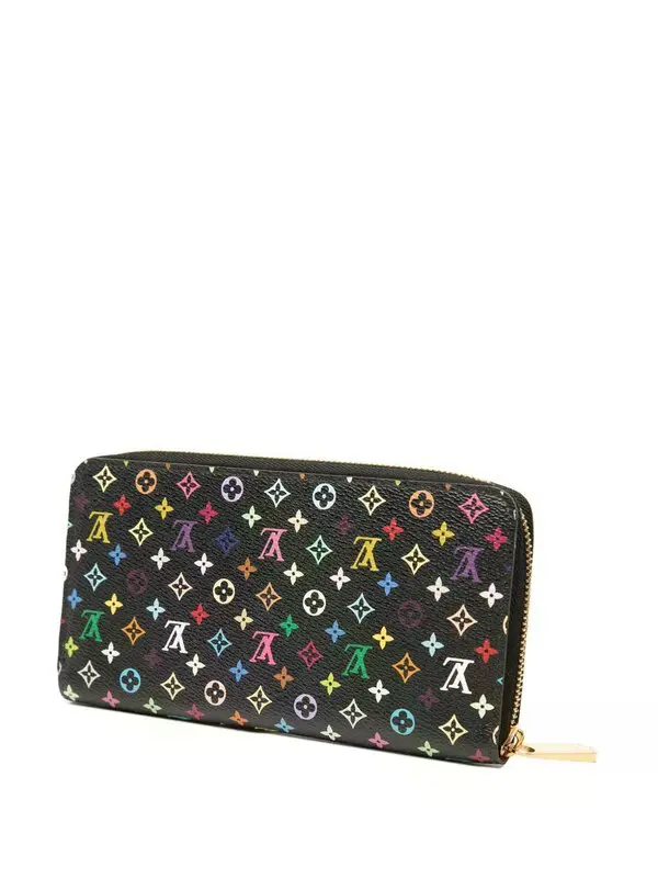 LOUIS VUITTON 2012 Monogram Multicolore Zippy Wallet Long Wallets