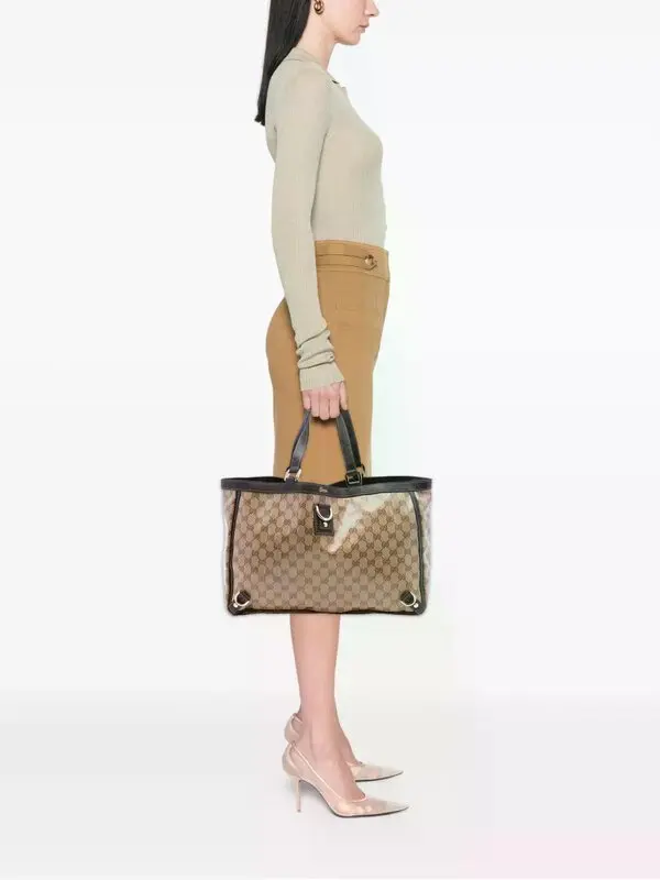 Gucci Gg Crystal Abbey D Ring Tote Bag