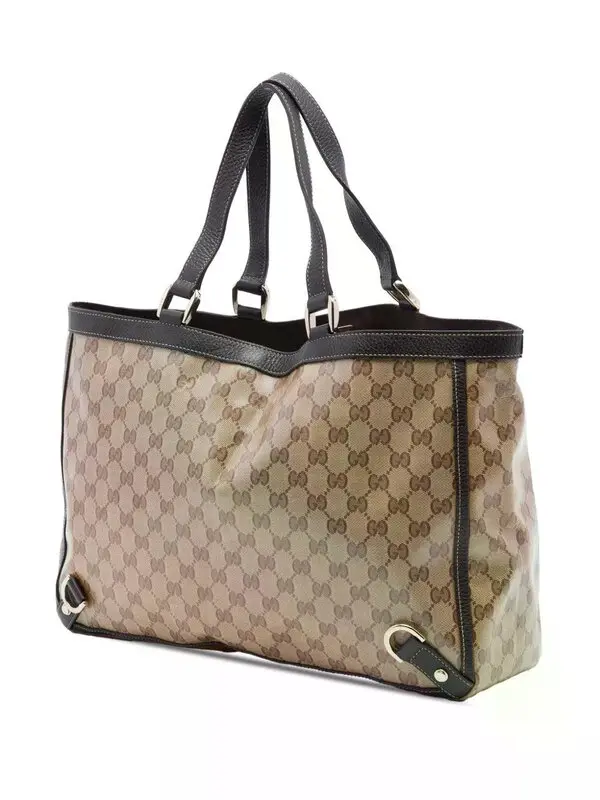 Gucci Gg Crystal Abbey D Ring Tote Bag