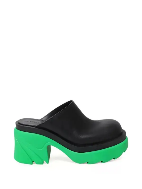 Bottega Veneta Flash Platform Mules