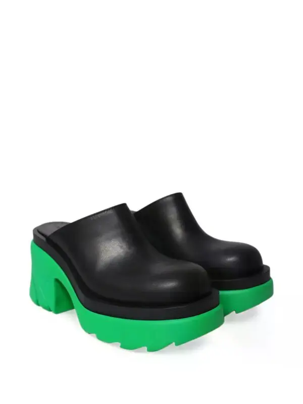 Bottega Veneta Flash Platform Mules