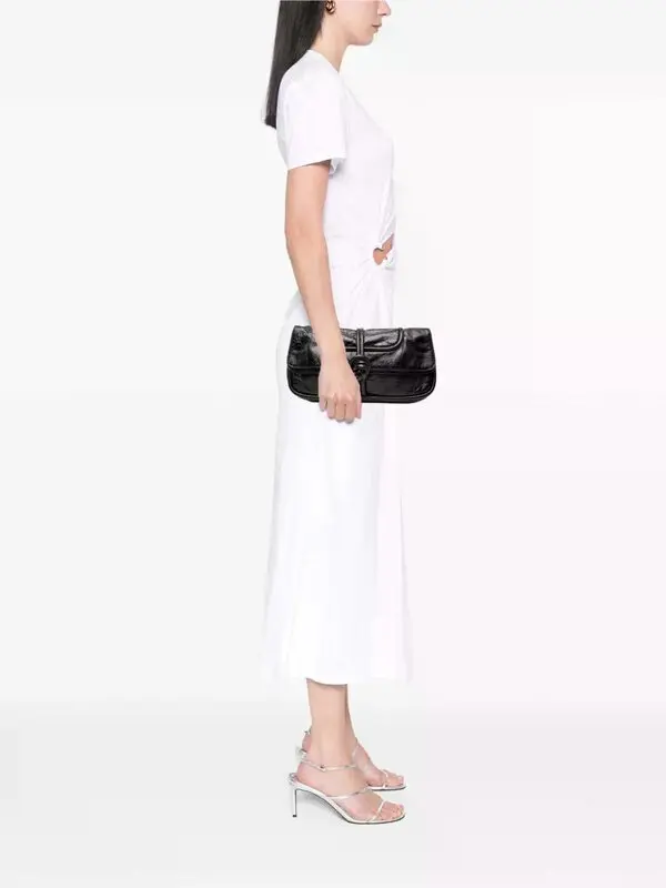 Loewe Crinkled Calfskin Folded Clutch Bag
