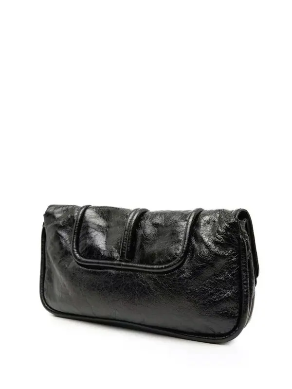Loewe Crinkled Calfskin Folded Clutch Bag