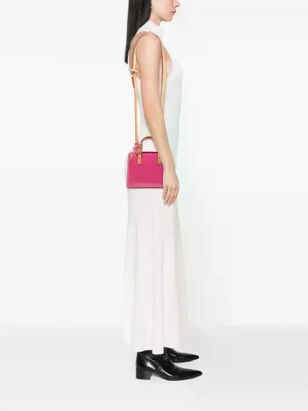 LOUIS VUITTON Monogram Vernis Hairclip Reade Pm Satchel - Pink