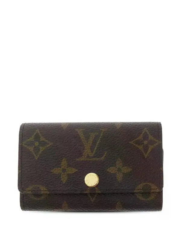 LOUIS VUITTON 2000-2020 Monogram Multicles 6 Key Holder