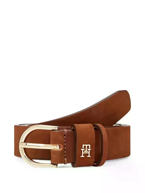 Tommy Hilfiger Essential Effortless Nubuck Belt - Brown